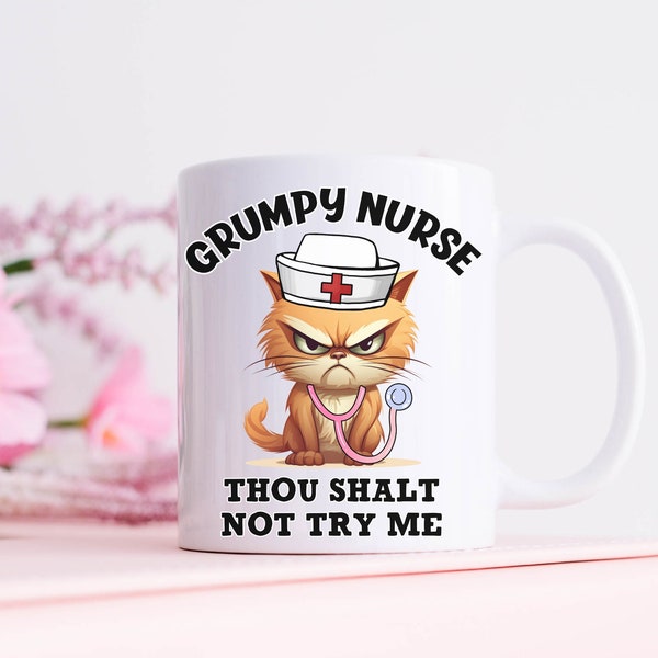 Grumpy Cat Nurse - Etsy