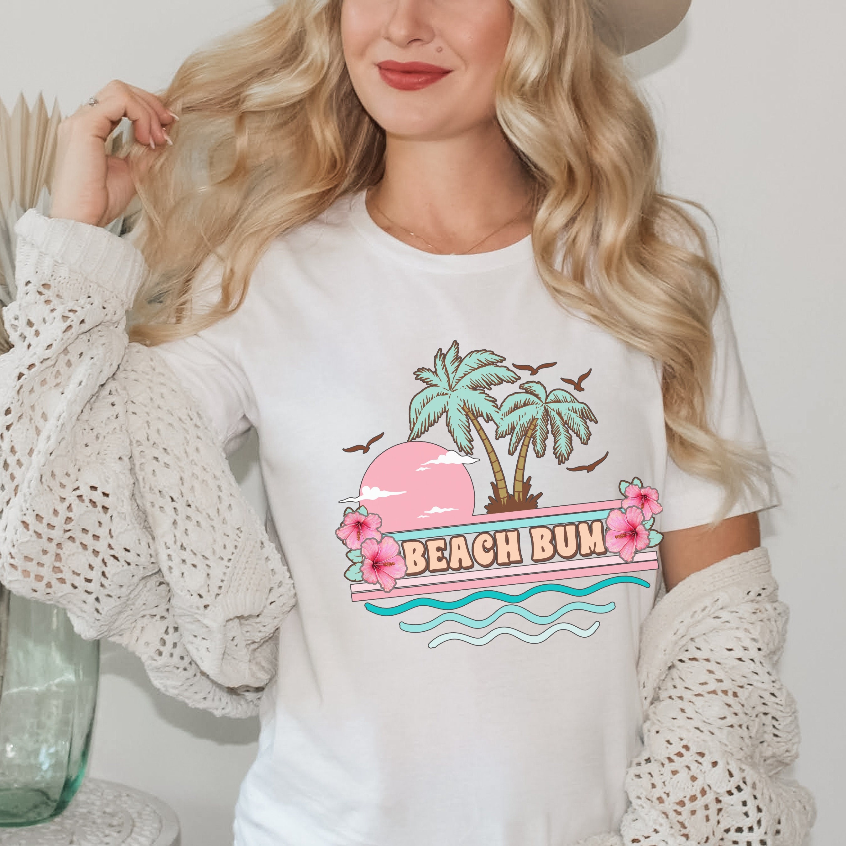 Beach Bum T-shirt, Beach Vibes Tee, the Ocean is Calling Shirt, Salty ...