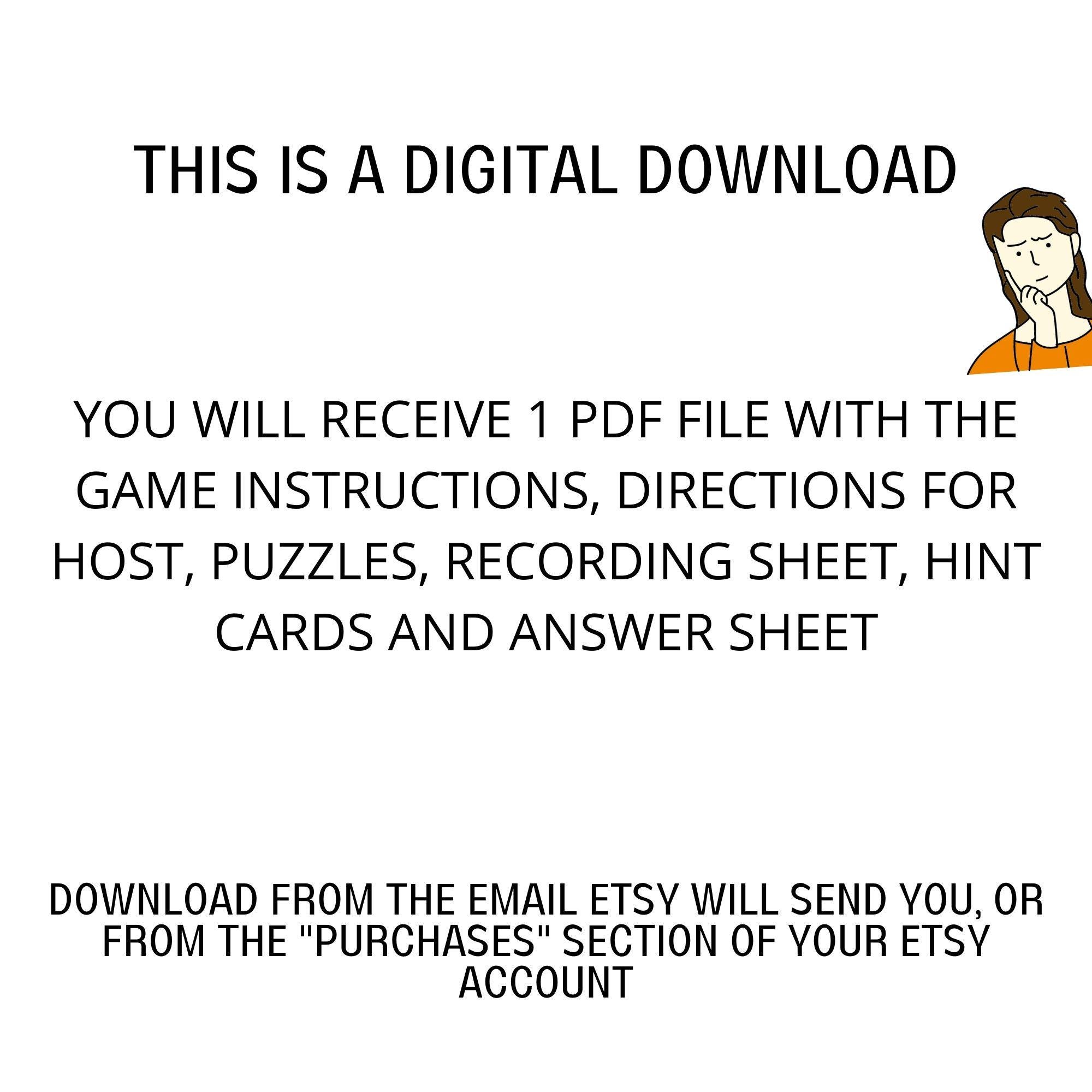 Samson Escape Room, 12 Printable PDF Puzzles, Samson Bible Activities ...