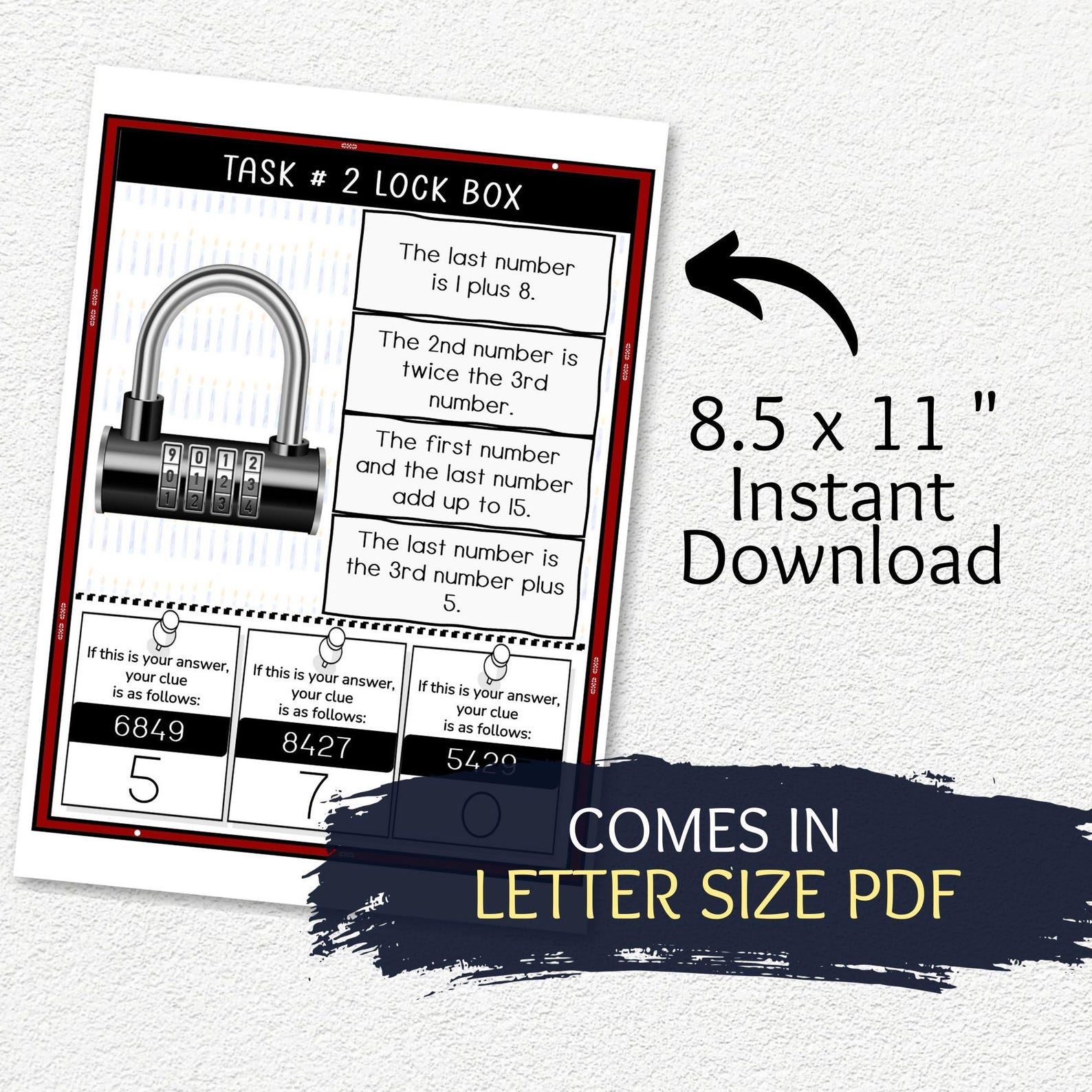 Hanukkah Escape Room, 12 PDF Games Printable, Hanukkah Party Games for ...