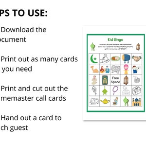 Eid Bingo Cards Printable, 50 PDF Bingo Cards for Eid Al Fitr, Ramadan ...