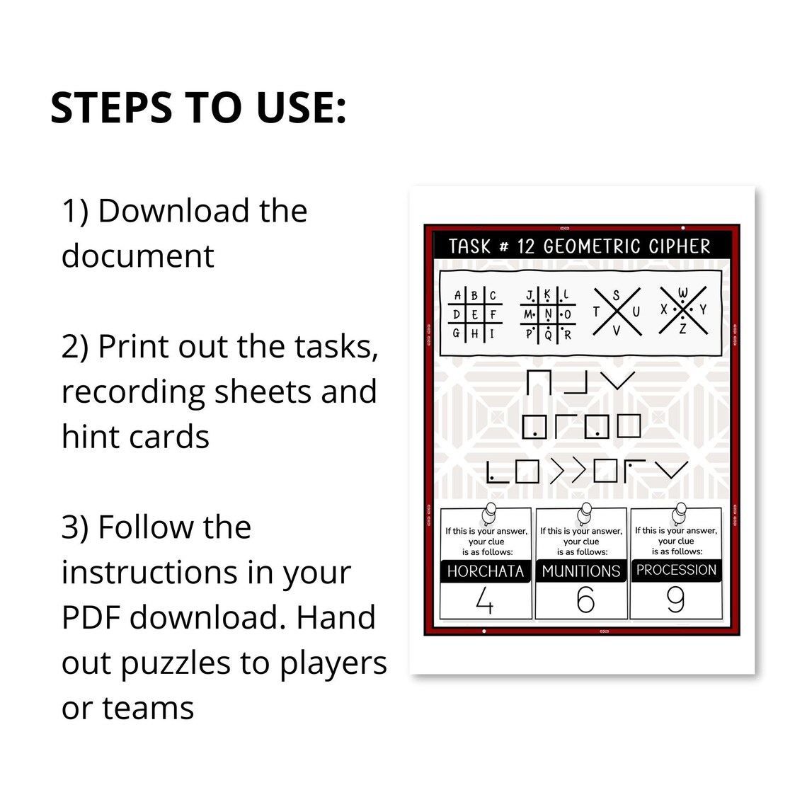 Cinco De Mayo Escape Room, 12 Printable PDF Puzzles, Mexican History ...