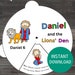 Cain and Abel Coloring Wheel, Printable Sunday School Lesson, Bible ...