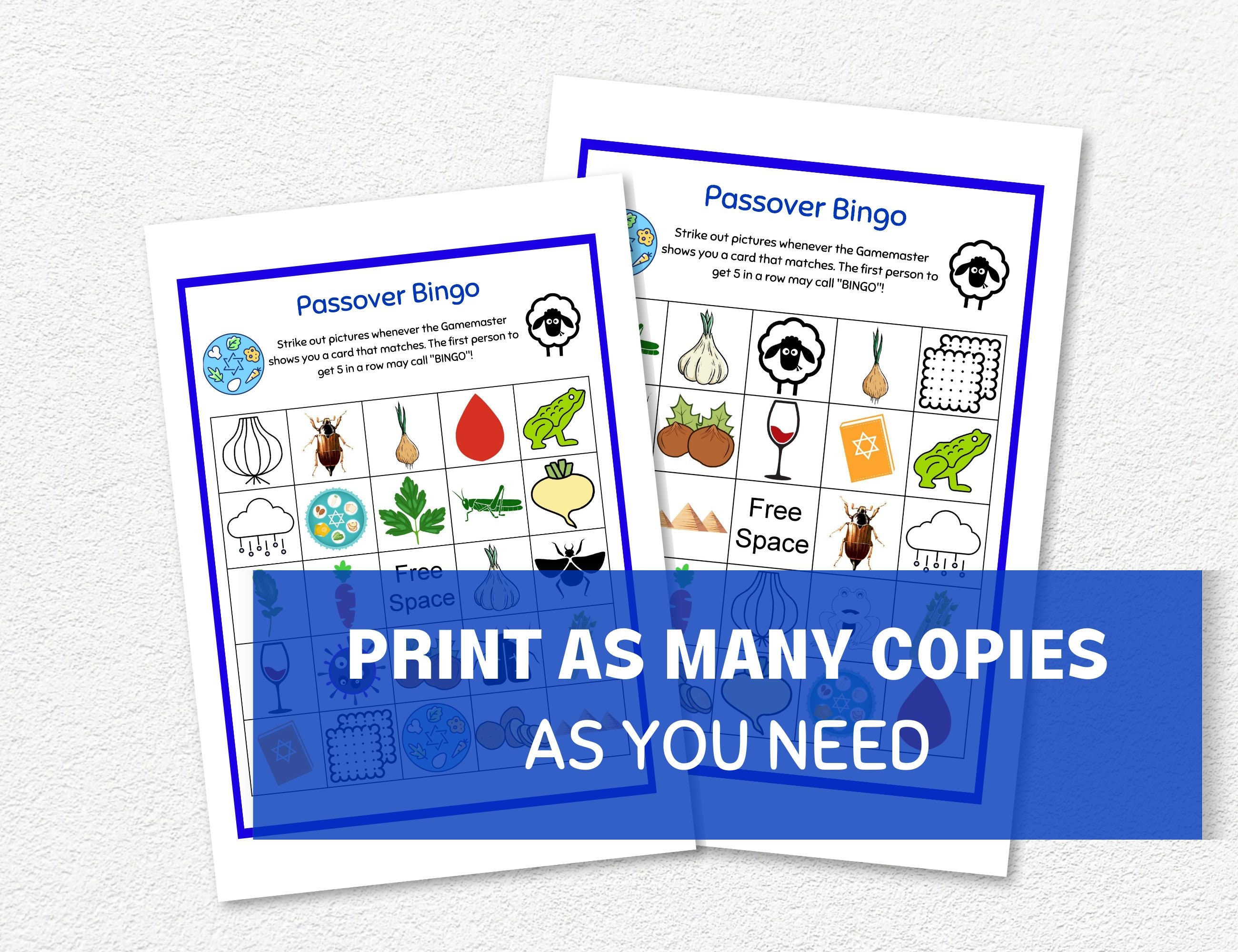 Bingo de Pascua 50 tarjetas imprimibles de bingo juego de - Etsy España