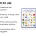 Rosh Hashanah Bingo Game, Rosh Hashanah Activity for Family, 25 ...
