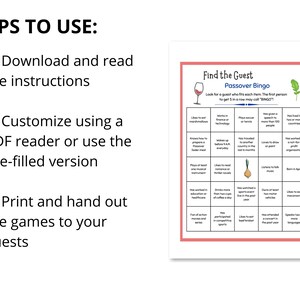 Passover Game Bundle Printable, 12 Editable Passover Activities for ...