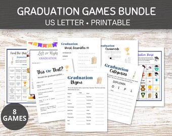 Left Right Graduation Game - Etsy