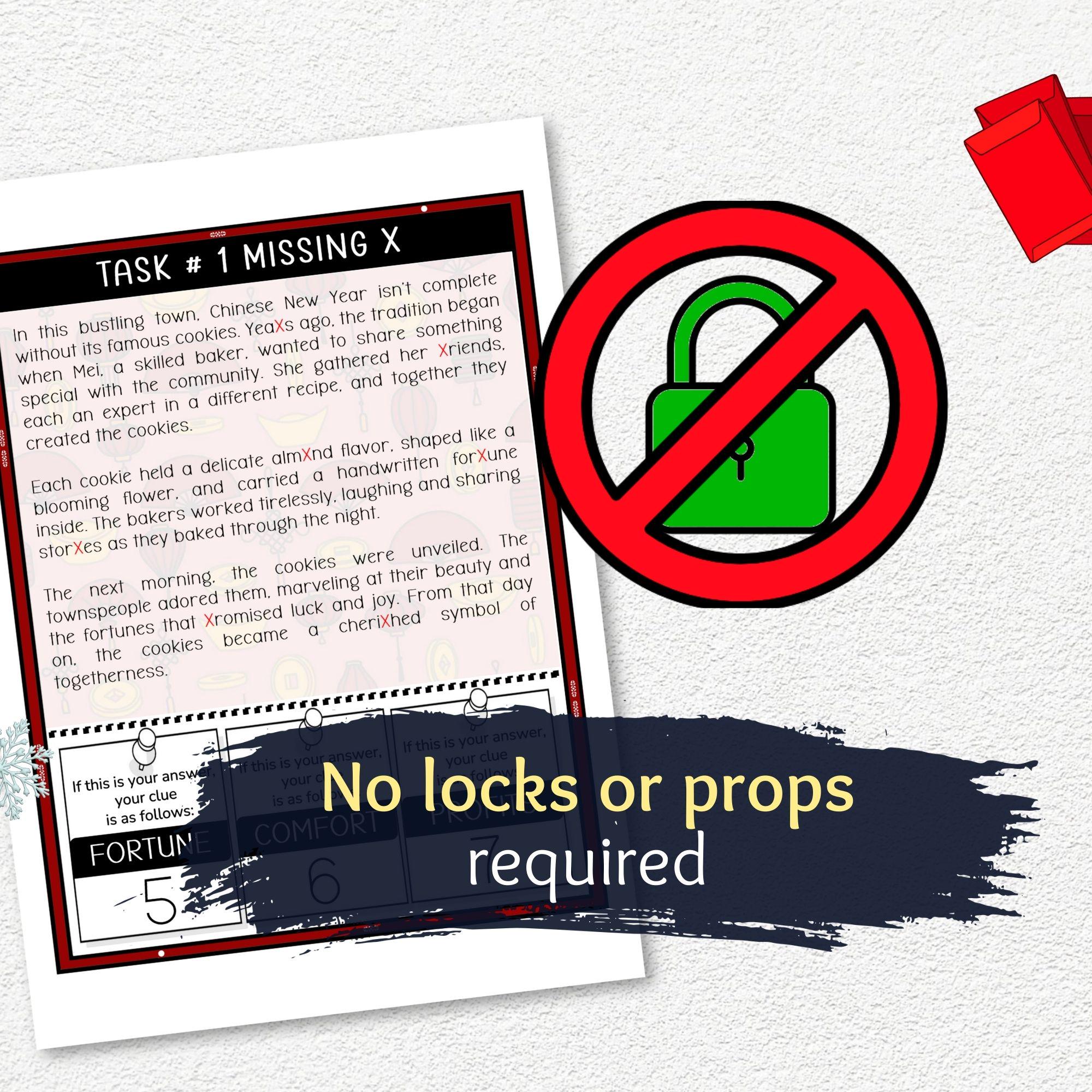 Lunar New Year Escape Room, 12 Printable PDF Puzzles, Chinese New Year ...