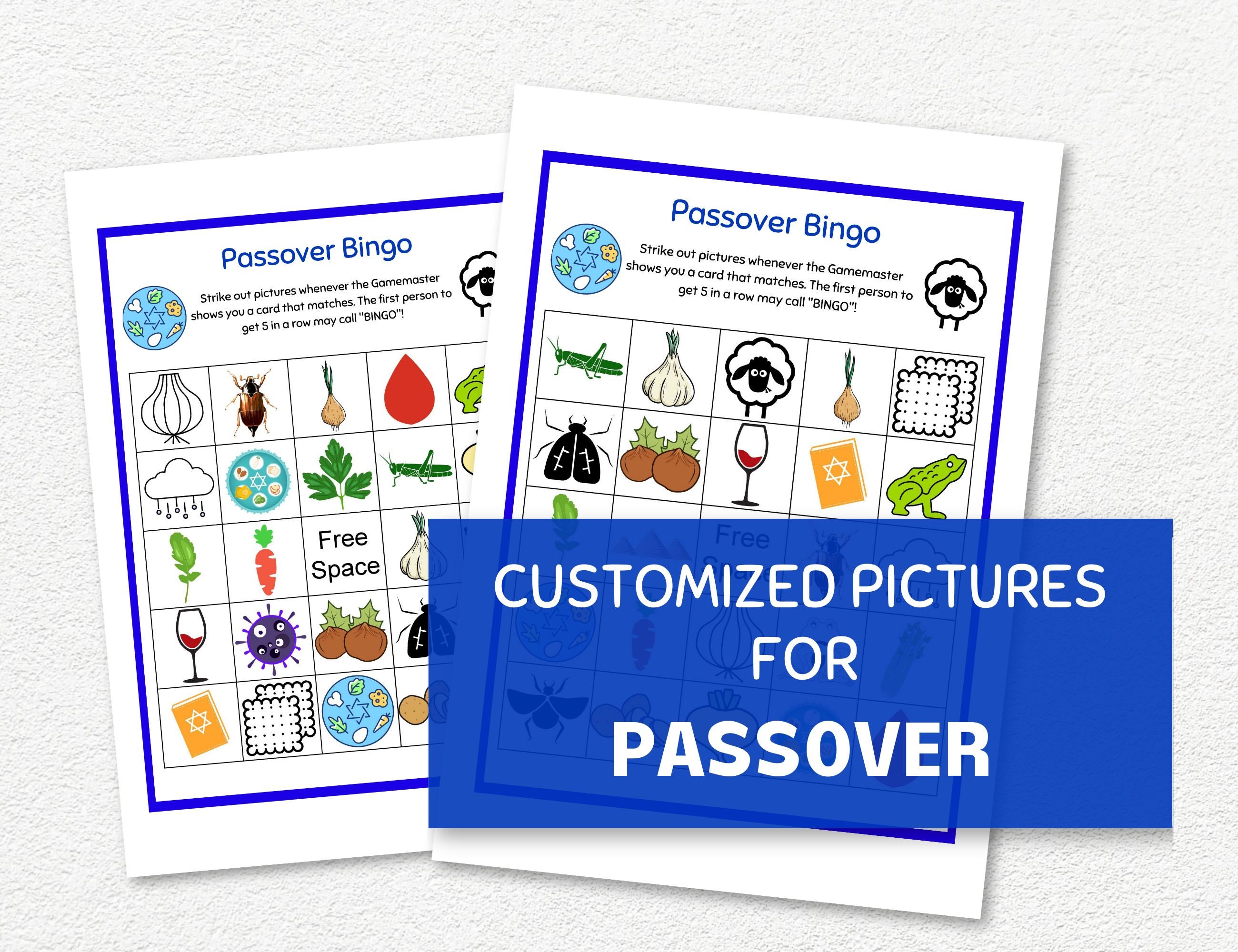 Bingo de Pascua 50 tarjetas imprimibles de bingo juego de - Etsy España