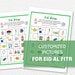 Eid Games Bingo Cards, 25 Printable Eid Al Fitr Bingo Cards, Ramadan ...