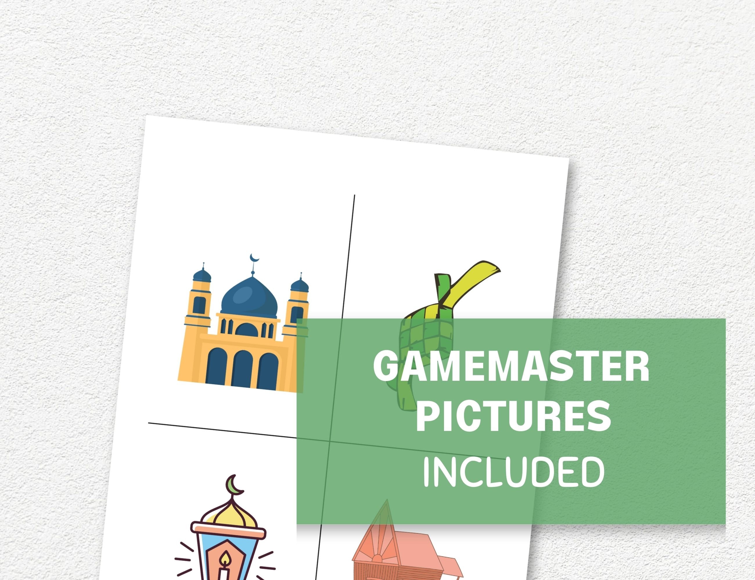 Eid Games Bingo Cards, 25 Printable Eid Al Fitr Bingo Cards, Ramadan ...