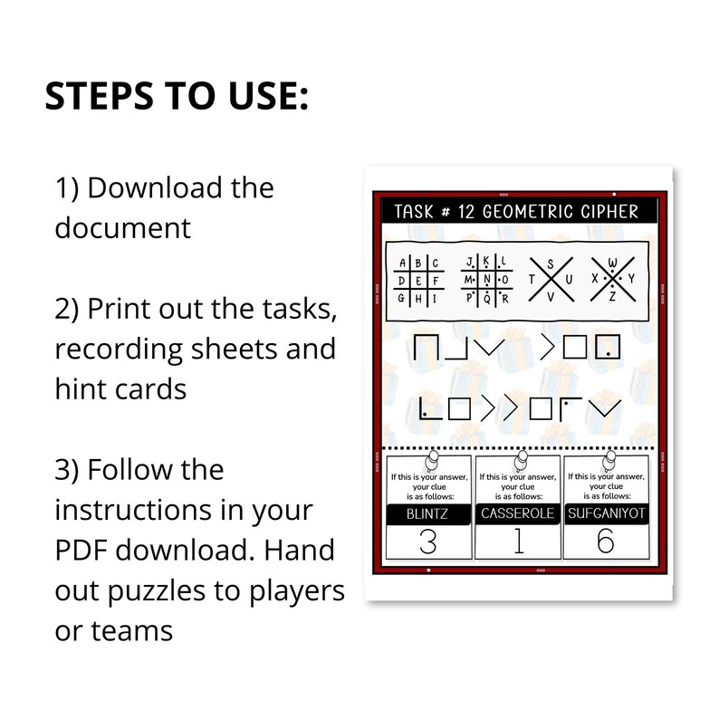 Hanukkah Escape Room, 12 PDF Games Printable, Hanukkah Party Games for ...