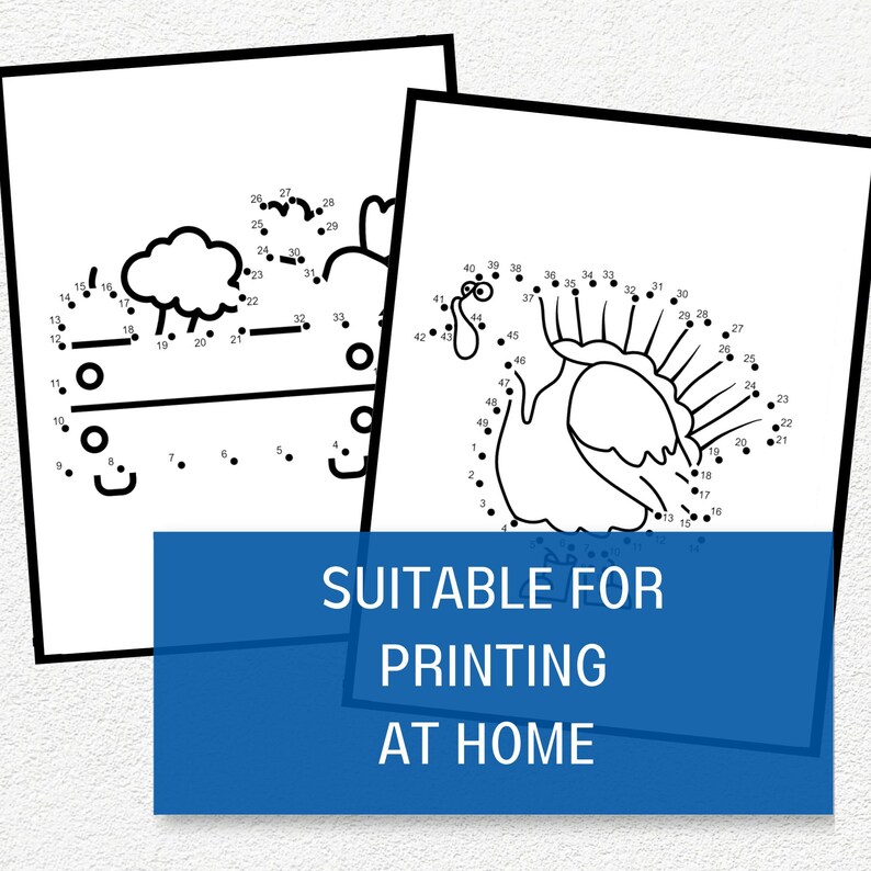 Thanksgiving Dot to Dot Printable, 40 Connect the Dots Coloring Pages ...