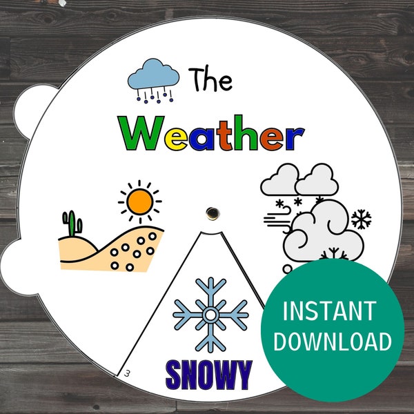 Weather Wheel - Etsy