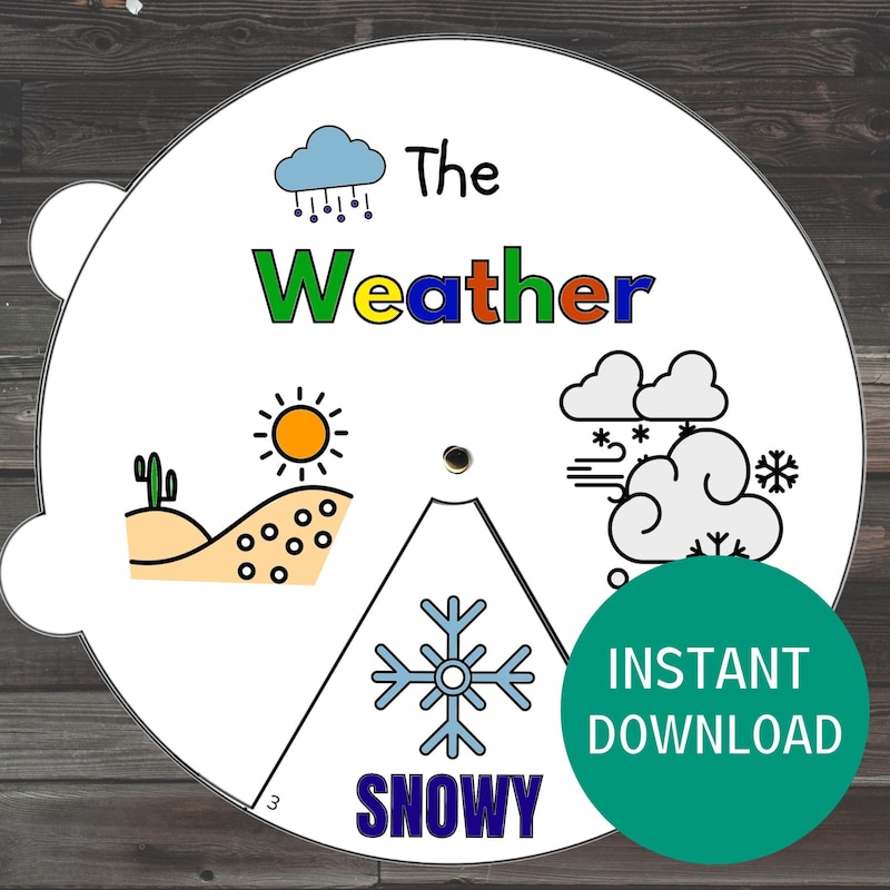 Weather Wheel - Etsy