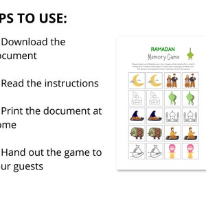 Ramadan Memory Game, Printable Memory Matching Game, Ramadan Activity ...