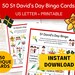 St David’s Day Bingo, 50 Printable Bingo Cards, Welsh-themed Bingo ...