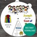 Joseph and the Coat of Many Colors Coloring Wheel, Printable Sunday ...