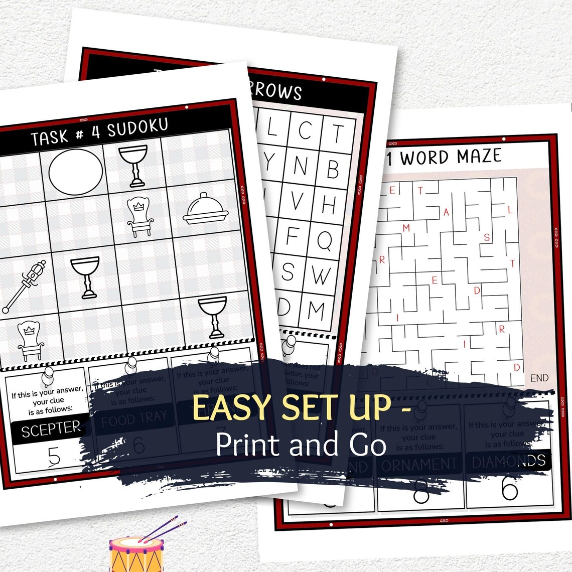 Esther Escape Room, 12 Printable Puzzles, Purim Activities and Lessons ...