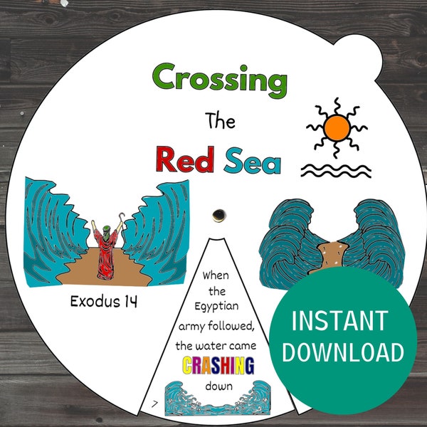 Moses Red Sea - Etsy