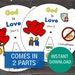 God is Love Coloring Wheels, 1 Corinthians 13 Craft, Printable Sunday ...