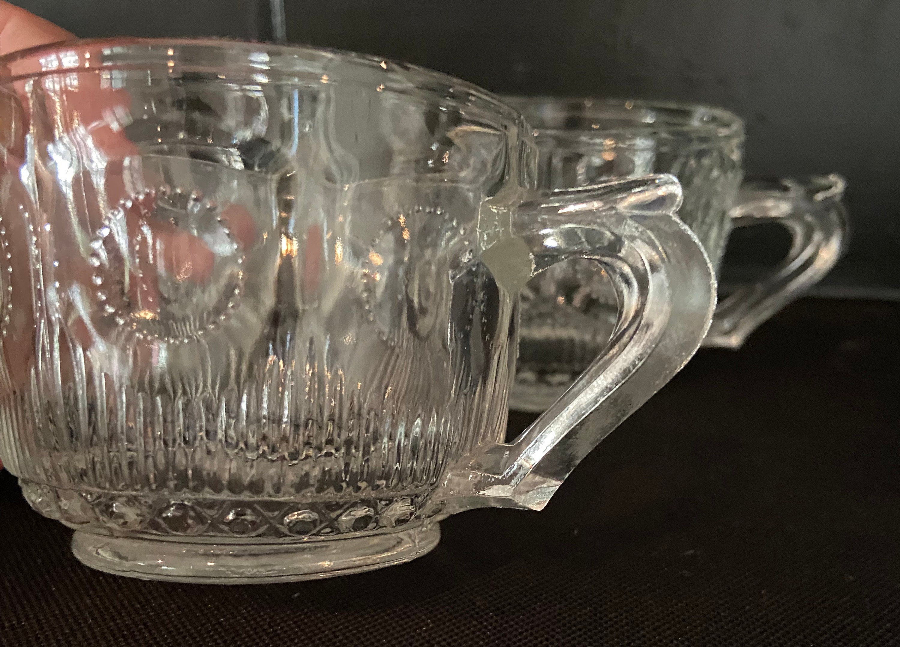 Art Deco Punch Glasses - Etsy