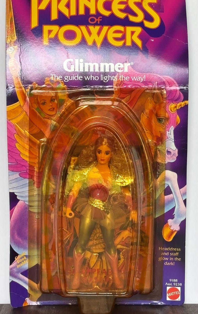 Vintage 1984 Mattel She-ra Princess of Power Glimmer Action Figure - Etsy