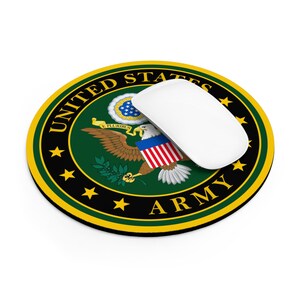 United States Army Official Logo Mousepad, Desk Mat, Office Decor - Etsy