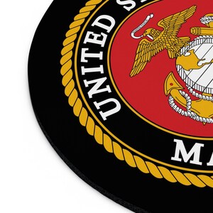 United States Marine Corps Official Logo Mousepad, Desk Mat, Office ...