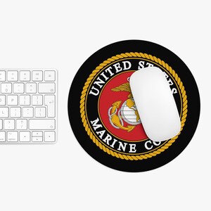 United States Marine Corps Official Logo Mousepad, Desk Mat, Office ...