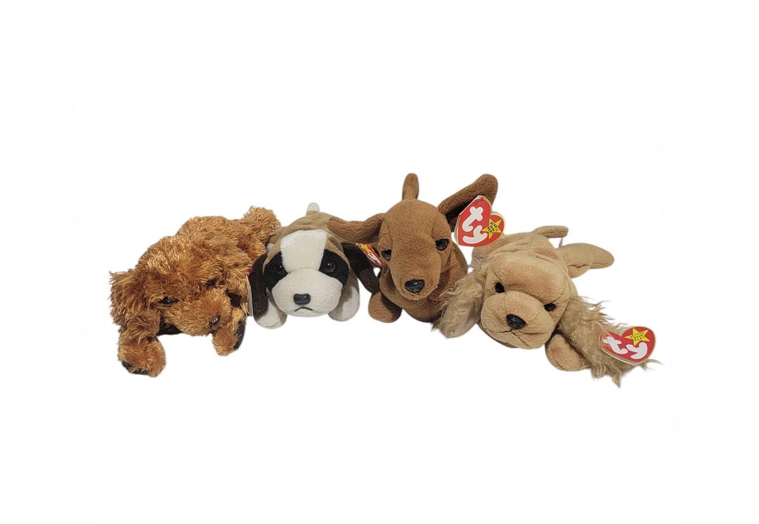 Ty Beanie Babies. Vintage Stuffed Plushies Toys. Collectable. Weenie ...