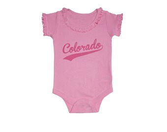 Colorado Flag Moose One Peice Bodysuit Romper Baby Pajamas - Etsy