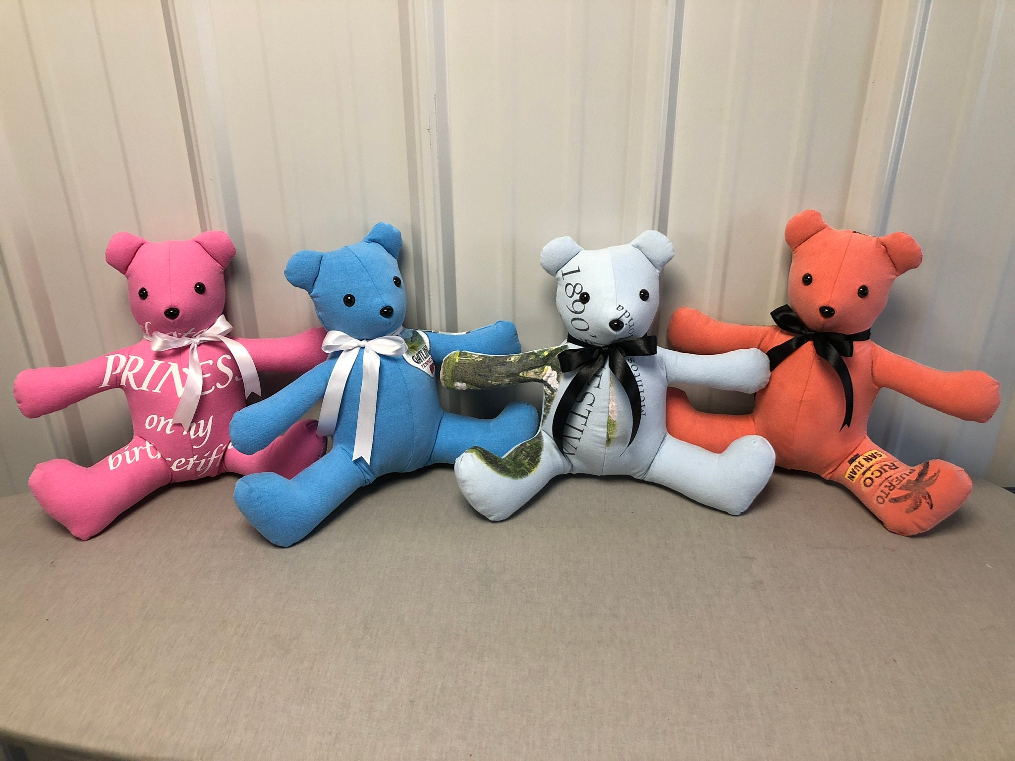 Memory Bear - Custom Made to Order - Etsy