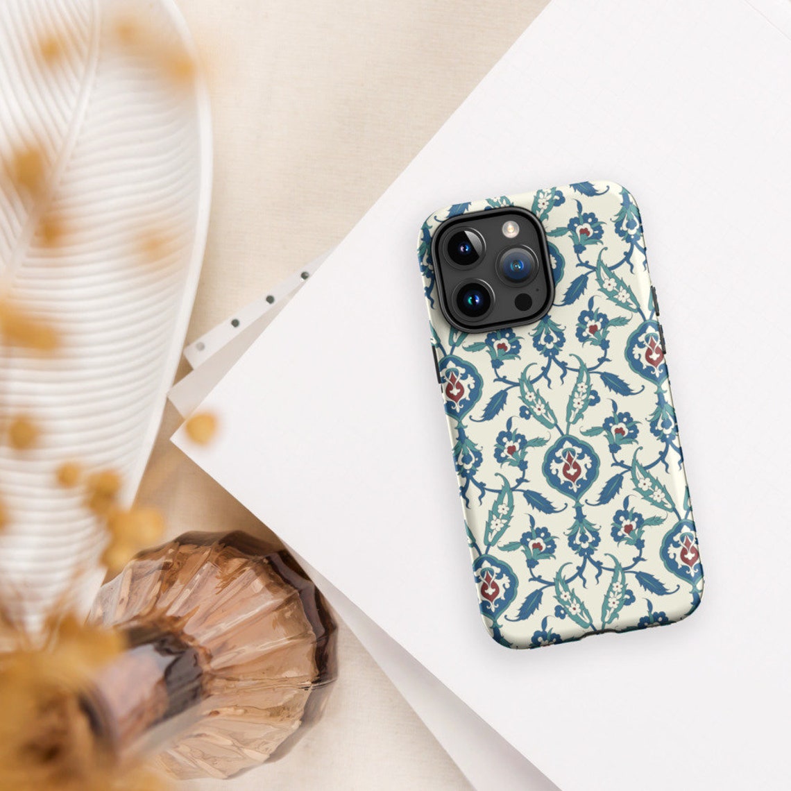 Arabesque Ottoman Garden Floral Design Phone Case for Iphone® - Etsy