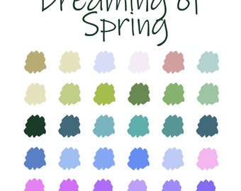 Procreate Color Palette Beau - Etsy