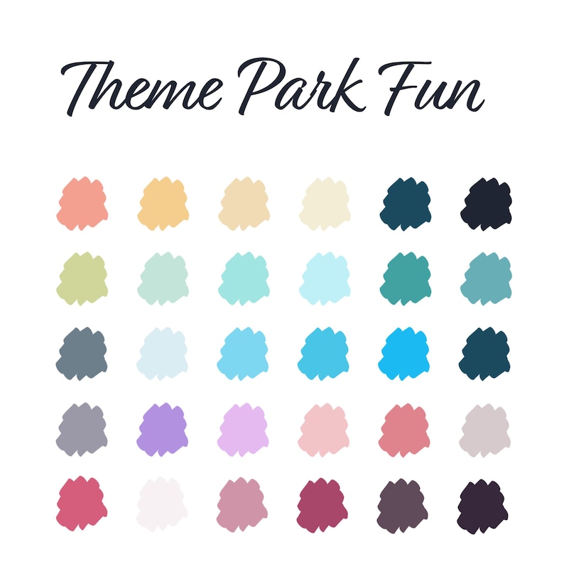 Procreate Color Palette Procreate Color Swatches Procreate Digital ...