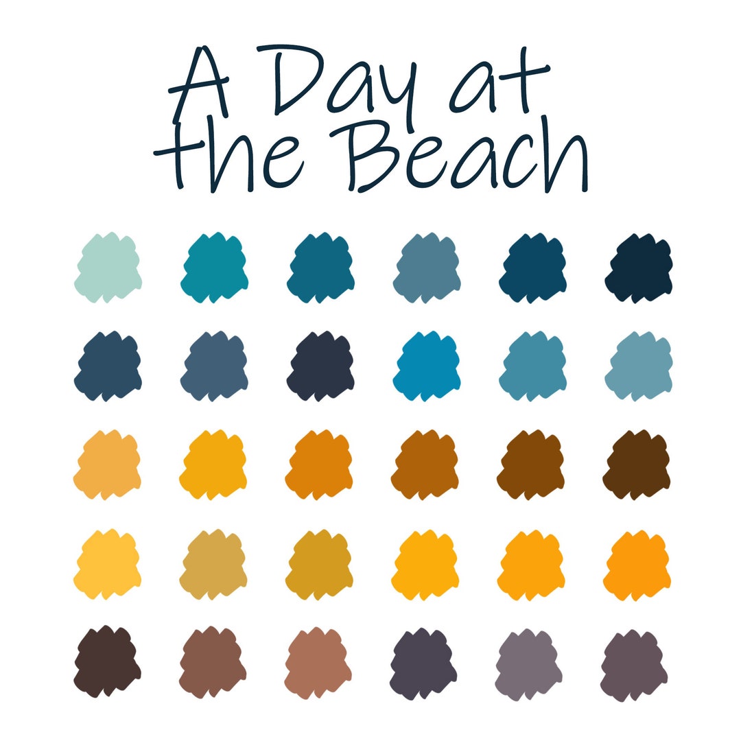 Procreate Color Palette Procreate Color Swatches Procreate Digital ...
