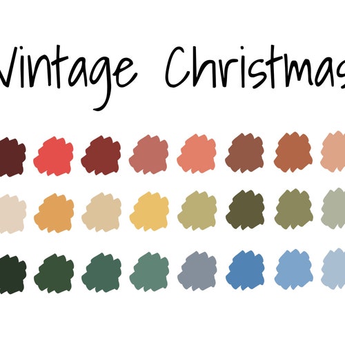 Vintage Illustration Color Palette for Illustrator Procreate - Etsy