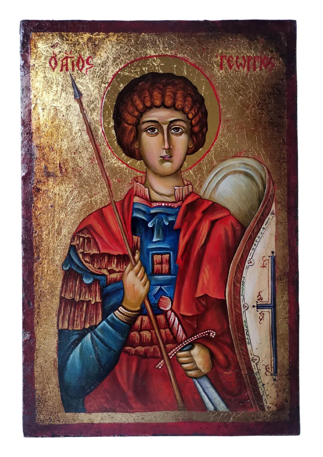 Saint George the Victorious Icon | Hand-painted Orthodox Christian Icon ...