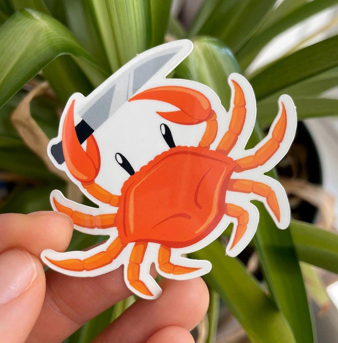 2.5" Vinyl Sticker - Mess With Crabbo, Get the Stabbo - Etsy