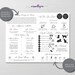 Fun Wedding Program Infographic Wedding Program Fun Facts - Etsy