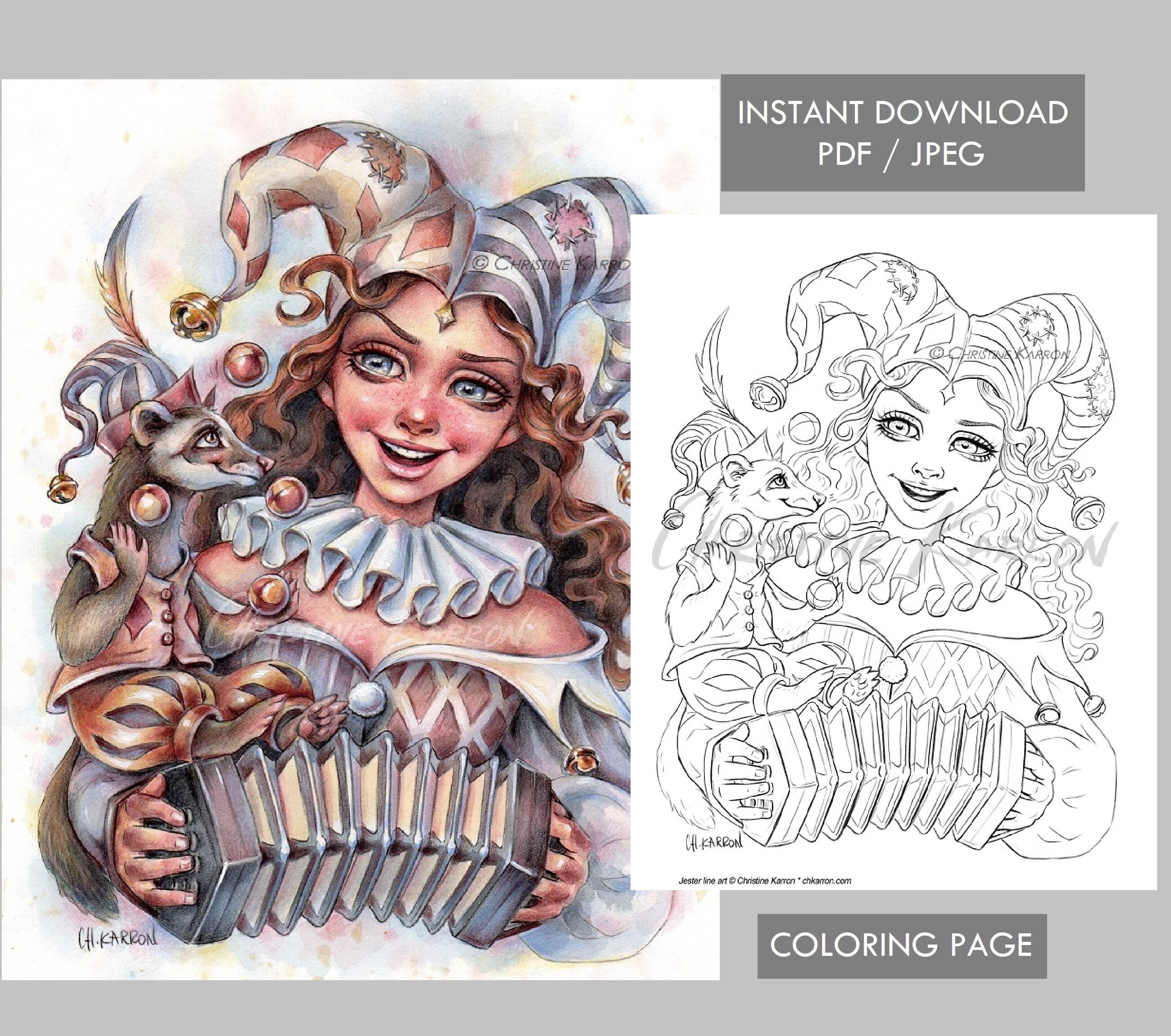 Cool Jester Drawings