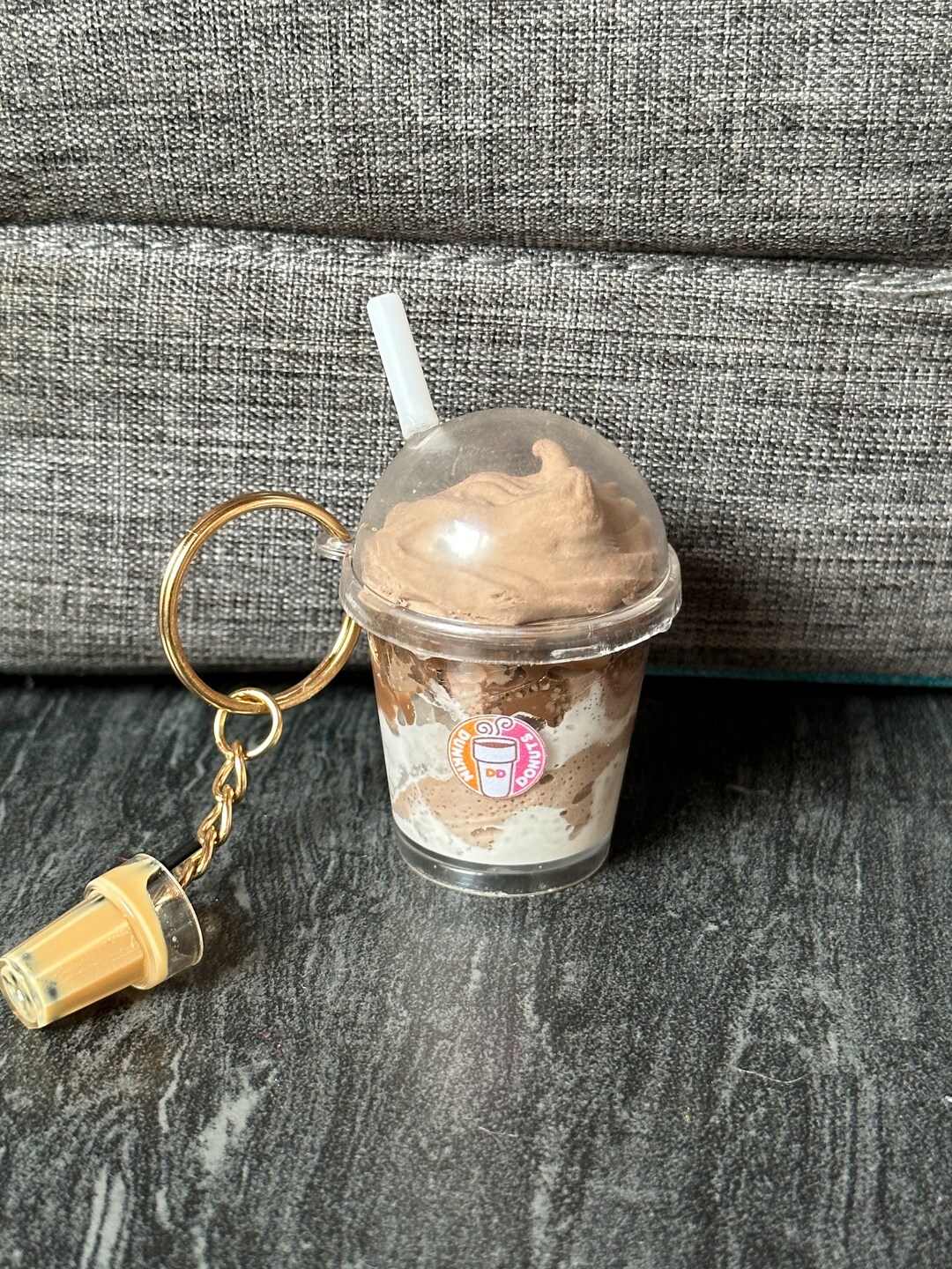 Dunkin Donuts Keychain - Etsy