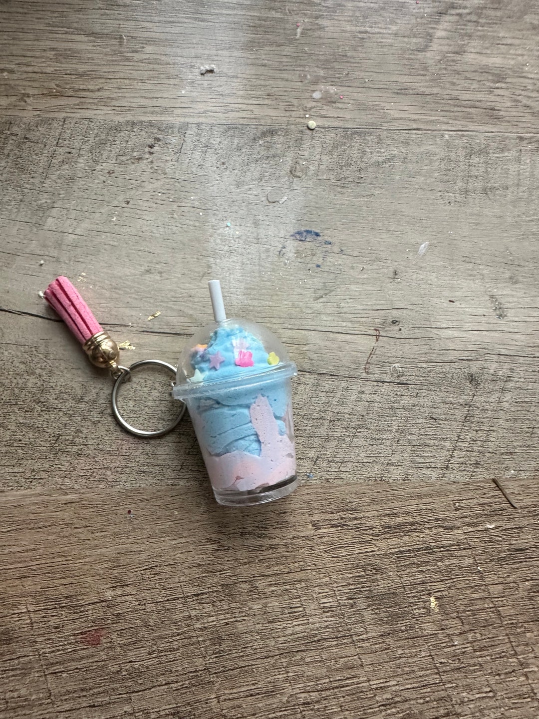 Starbucks or Dunkin’ Donuts Keychain - Etsy