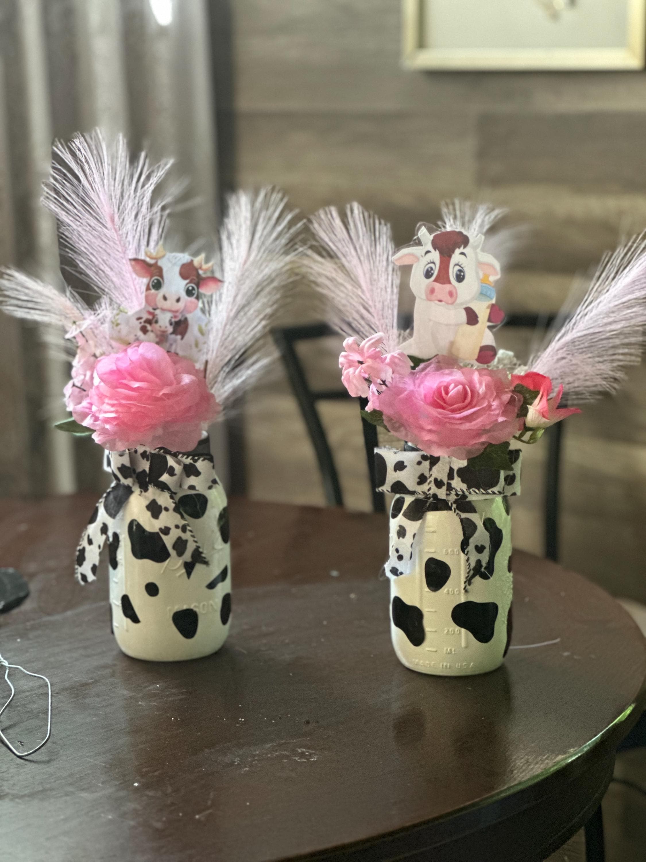 Cow Themed Centerpieces - Etsy