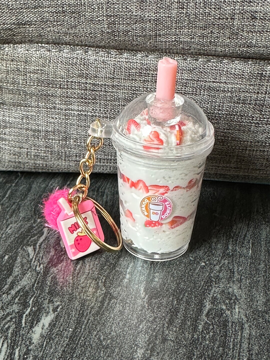 Dunkin’ Donuts Keychain - Etsy