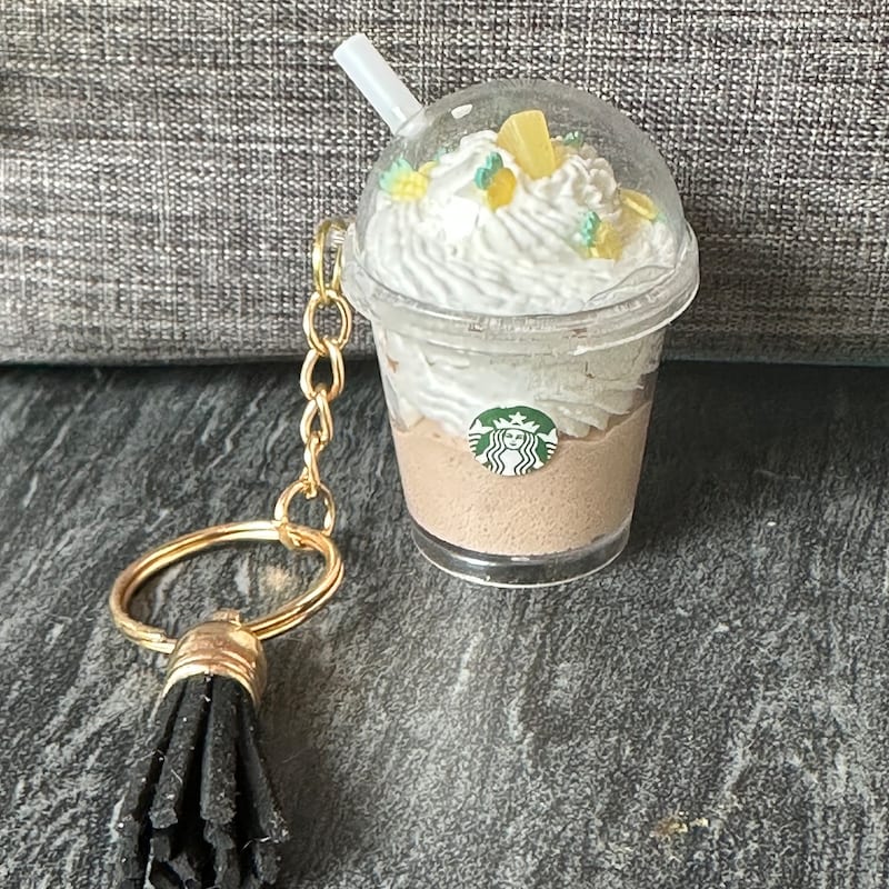 Starbucks Keychain - Etsy
