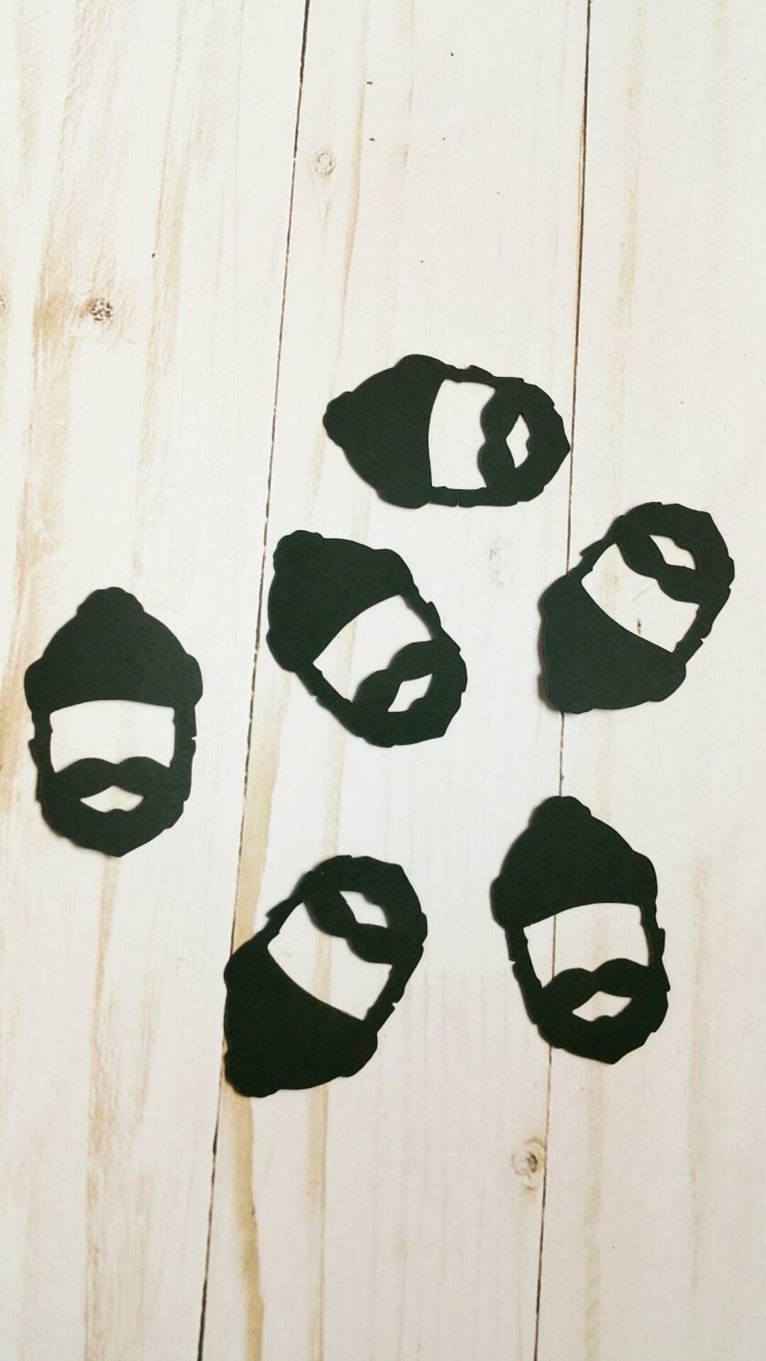 Lumberjack Face With Beard and Hat Birthday Party Table Top Confetti ...
