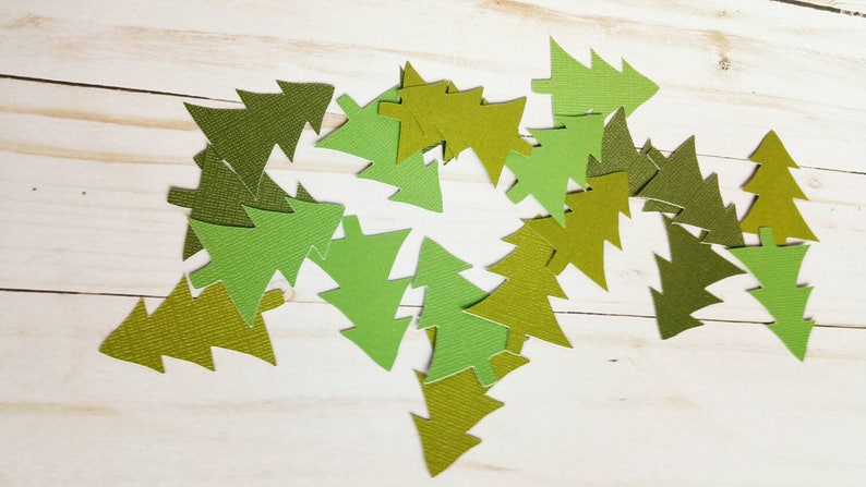Mix Camping Themed Birthday Party Table Top Confetti - Etsy