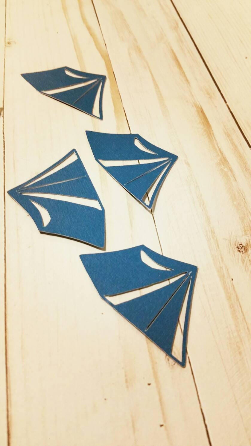 Blue Tent Paper Birthday Party Decor Table Confetti - Etsy